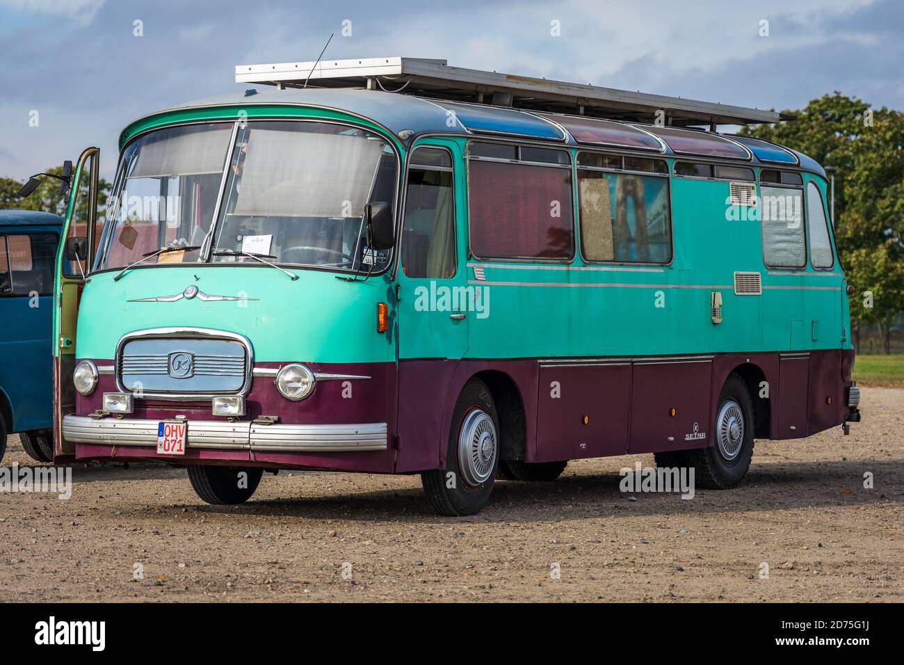 PAAREN IM GLIEN, GERMANY - OCTOBER 03, 2020: The bus Setra S9, 1967 ...