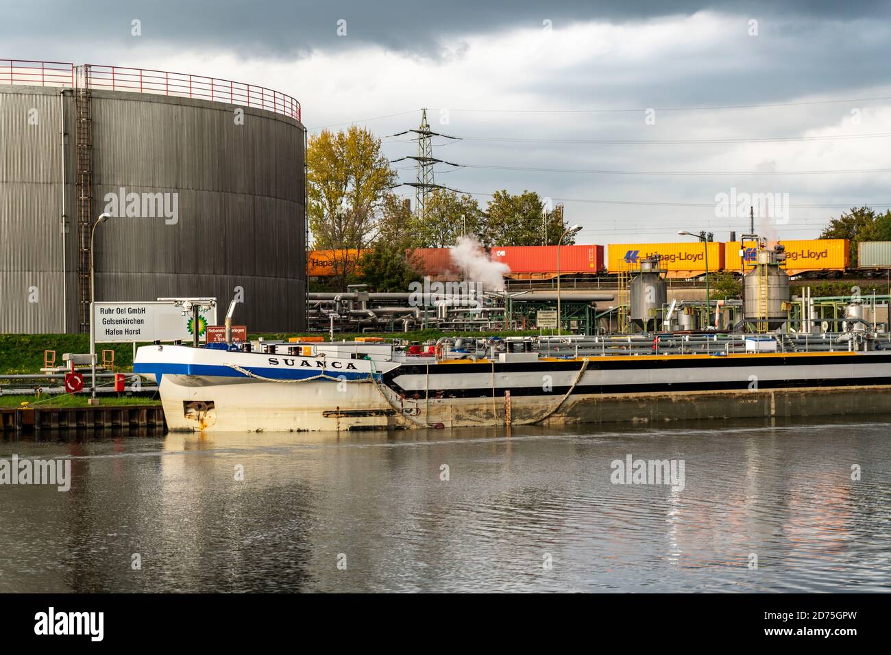 Ruhröl refinery, BP Gelsenkirchen, now BP Refining & Petrochemicals ...