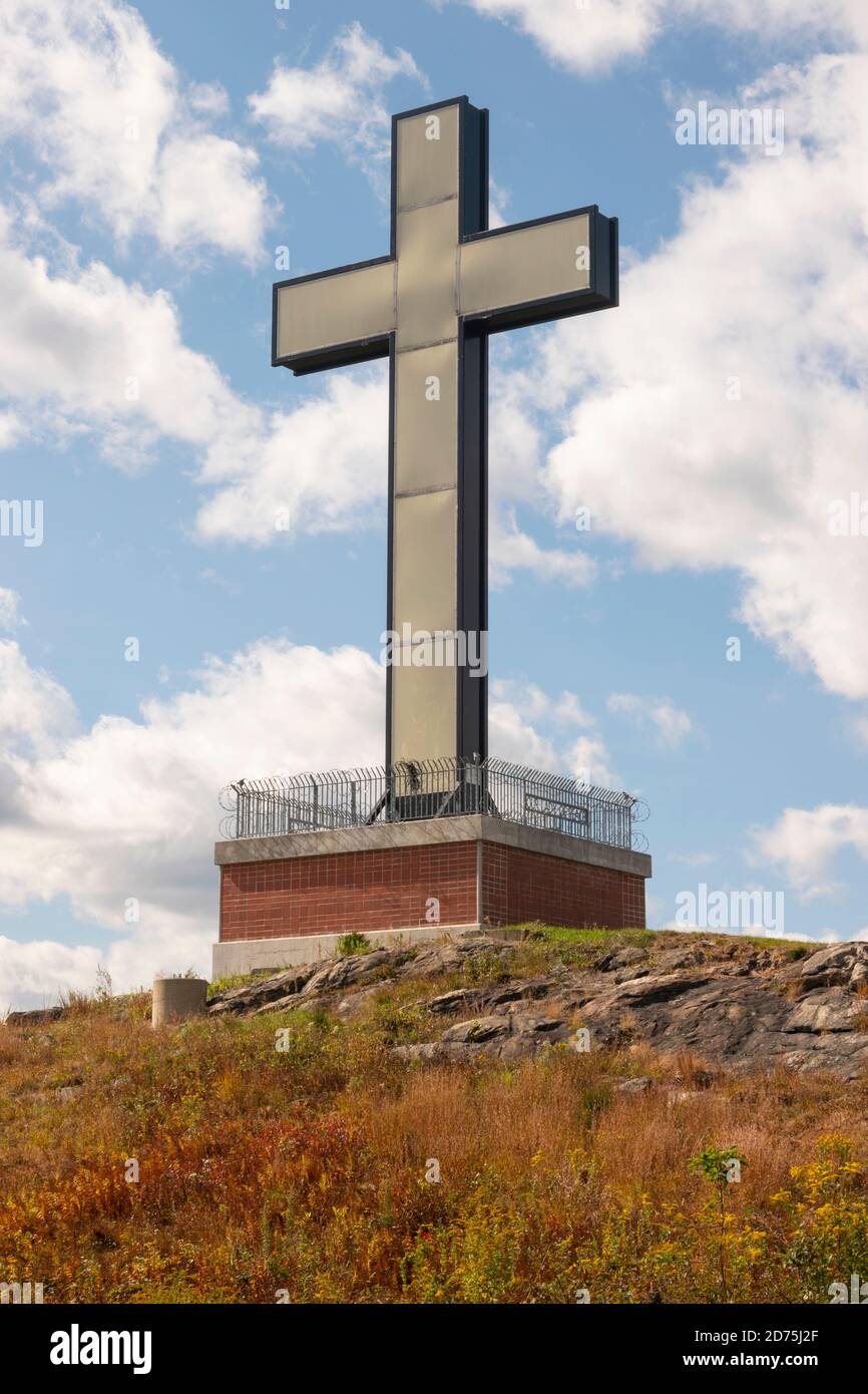 Holy Land USA religious themed amusement park in Waterbury CT Stock ...