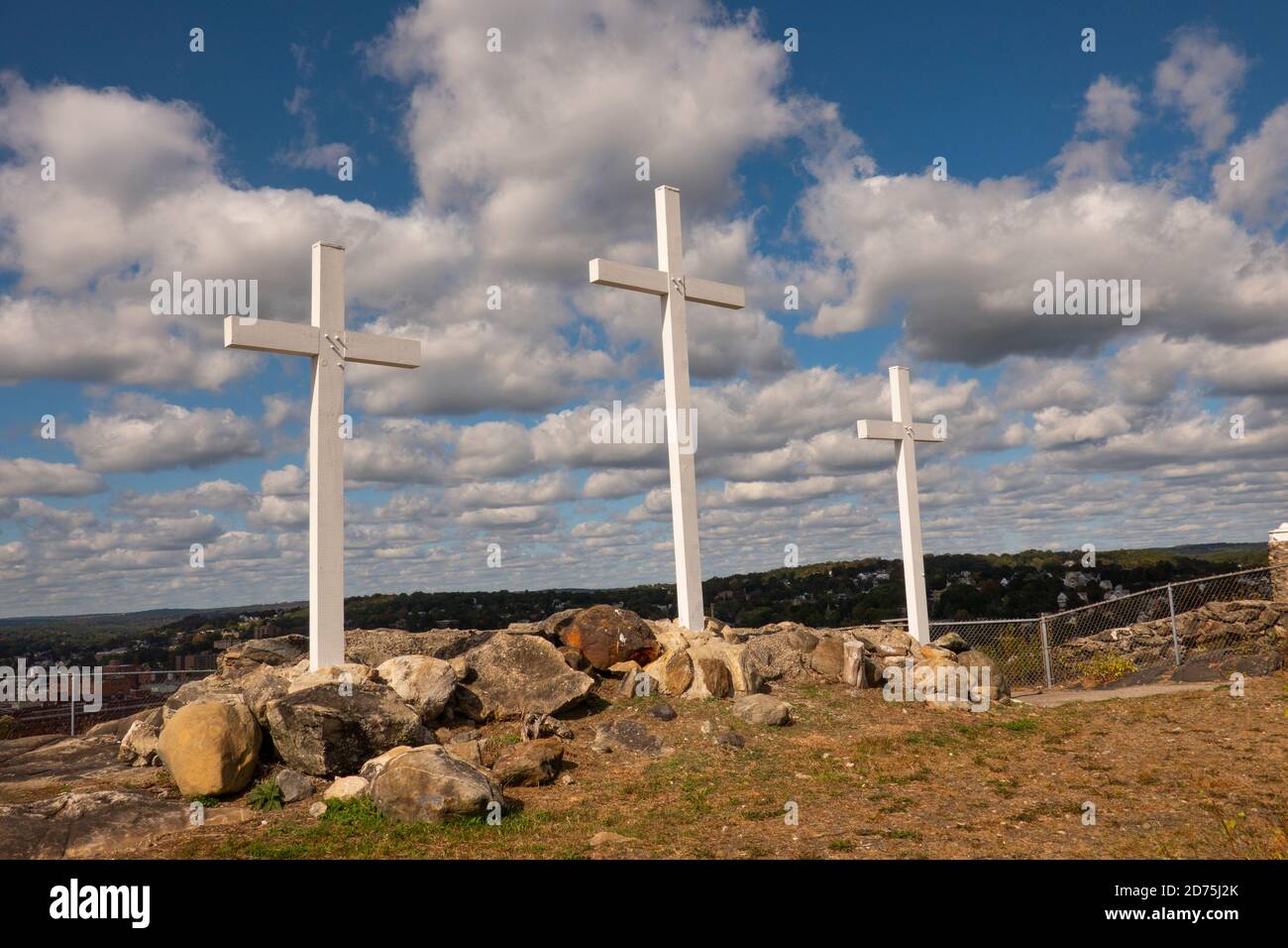 Holy Land USA religious themed amusement park in Waterbury CT Stock ...