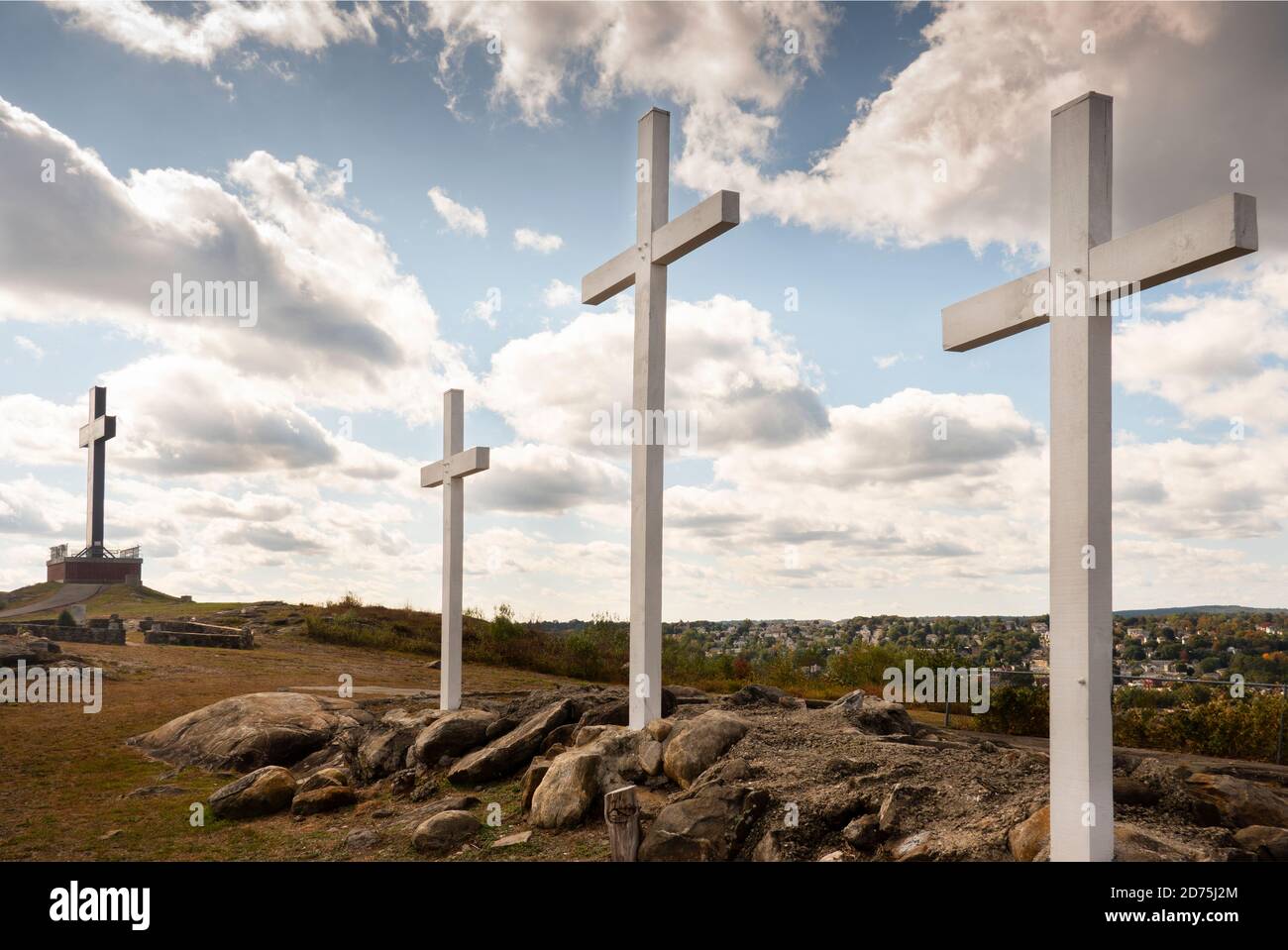 Holy Land USA religious themed amusement park in Waterbury CT Stock ...