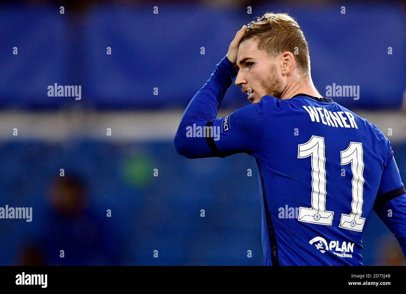 Chelsea’s Timo Werner during the UEFA Champions League match at ...