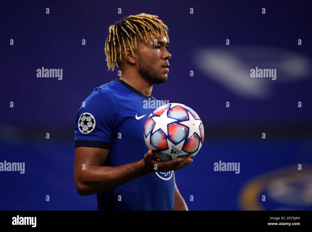 Chelsea’s Reece James during the Champions League match at Stamford ...