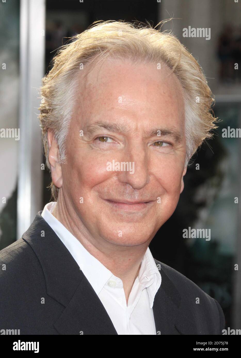 Alan Rickman, 2011, Photo By John Barrett/PHOTOlink Photo via Credit: Newscom/Alamy Live News ...