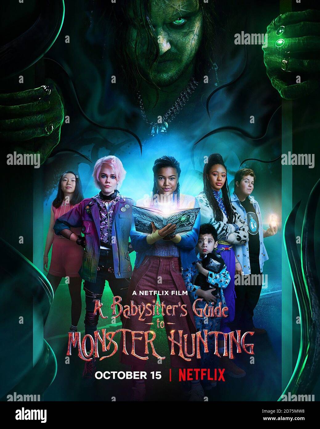 A BABYSITTER S GUIDE TO MONSTER HUNTING, US poster, top: Tom Felton ...