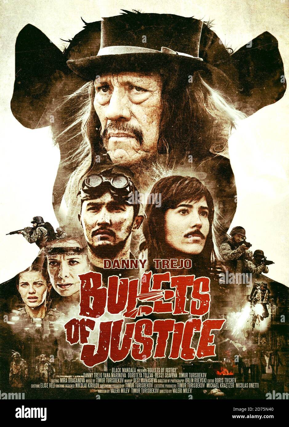 Bullet Danny Trejo Filmplakat BULLET Set Video, Poster