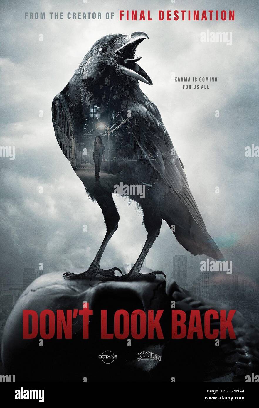 DON T LOOK BACK, poster, Kourtney Bell, 2020. © Gravitas Ventures ...
