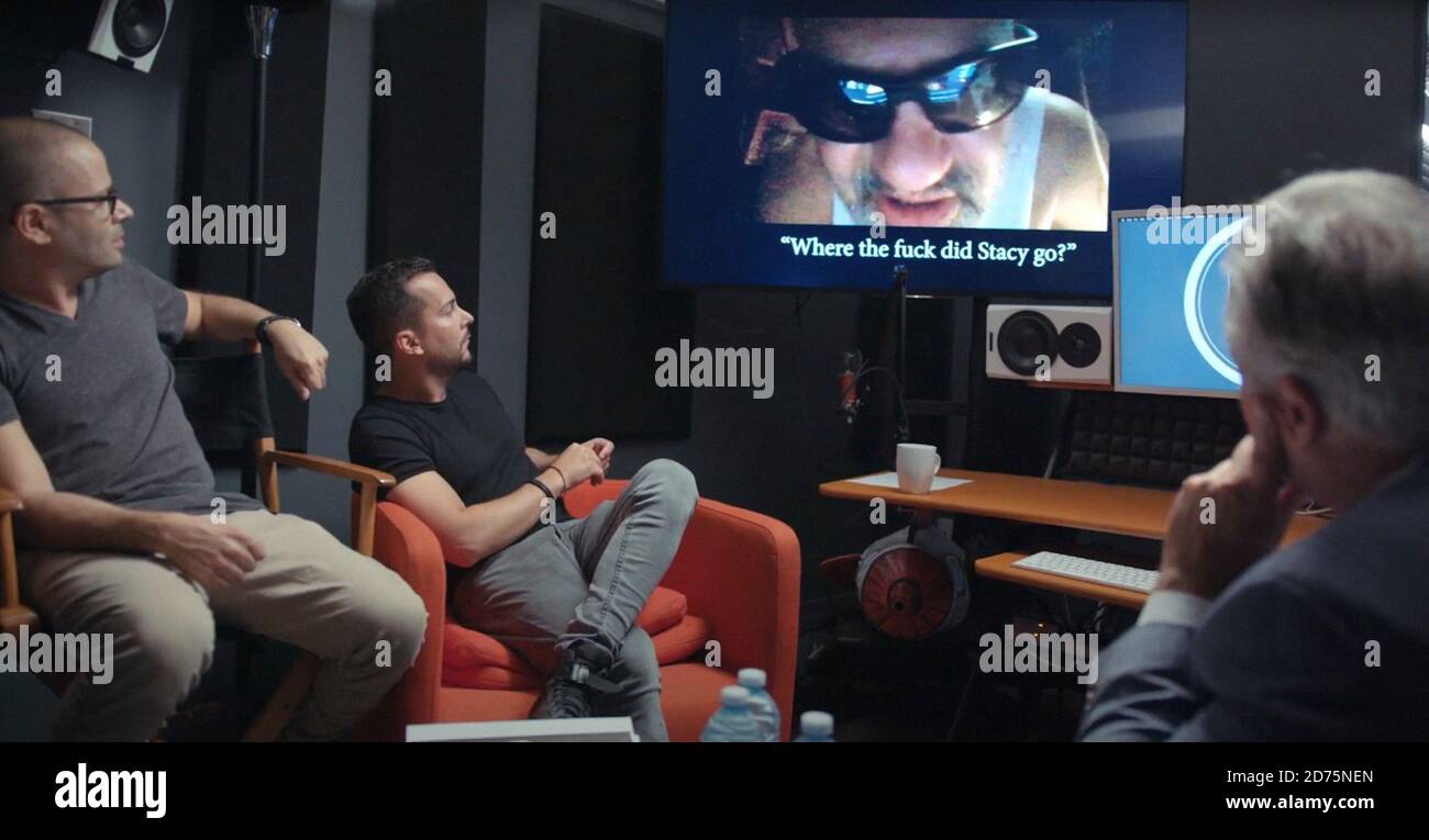 FAKING A MURDERER, first two from left: Stuart Stone, Adam Rodness; on ...