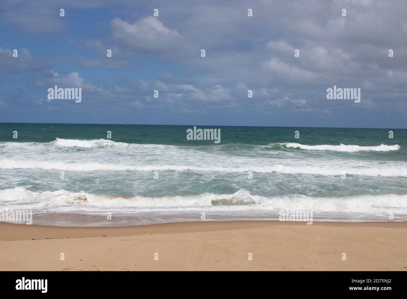 Sunny day in a Desert Beach in Brazil Stock Photo - Alamy