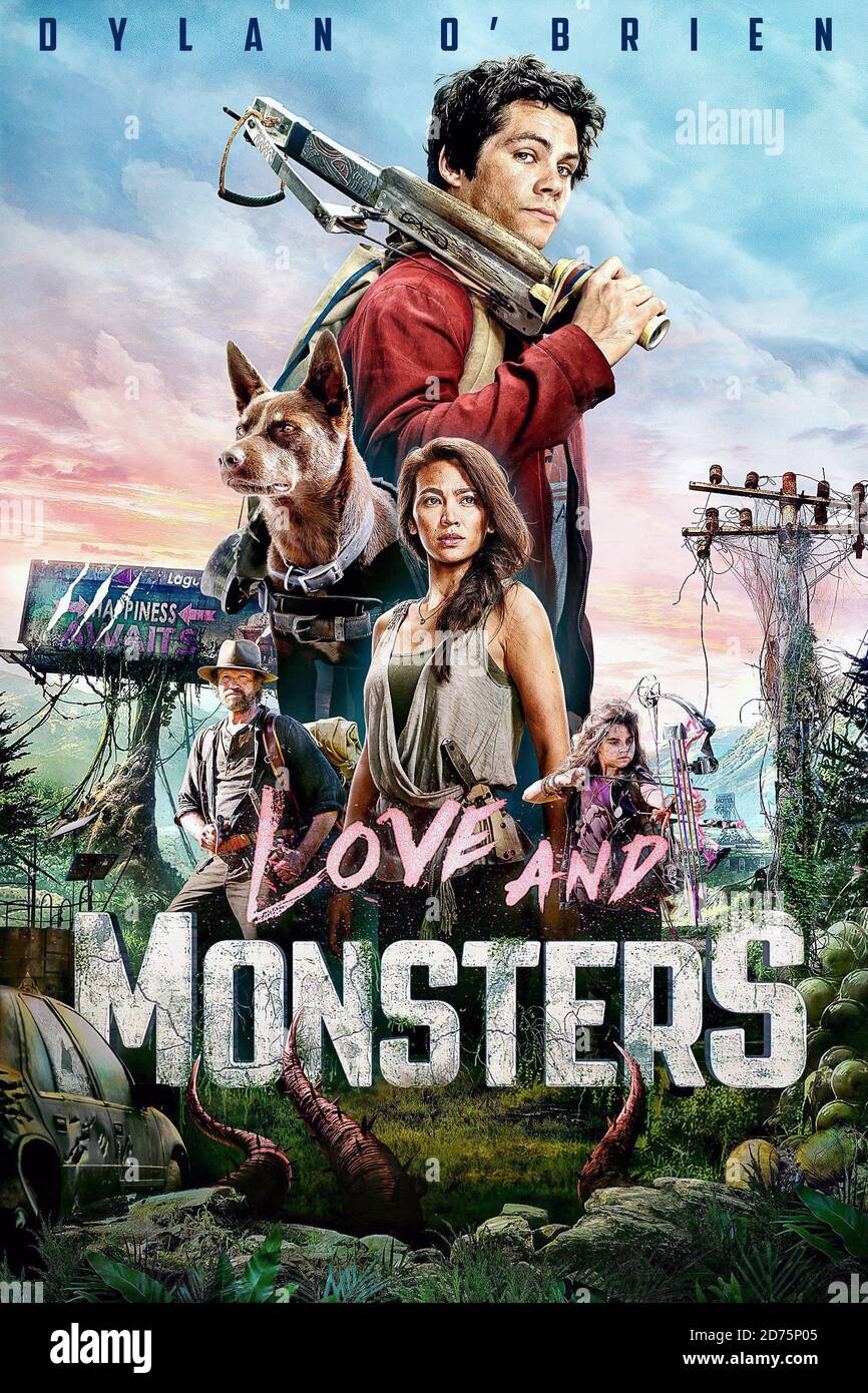 LOVE AND MONSTERS, (aka LOVE & MONSTERS), poster, top: Dylan O'Brien ...