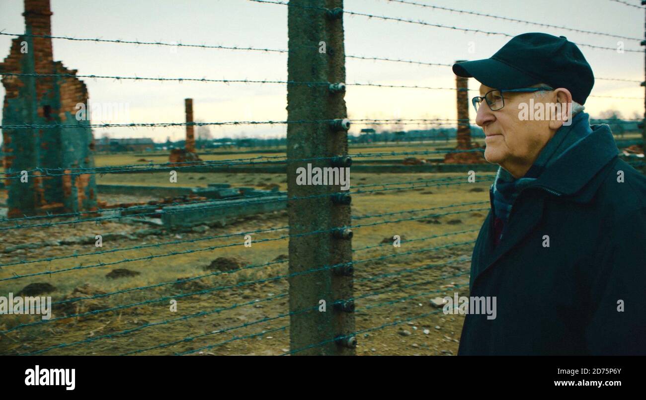 NEVER AGAIN?, Holocaust survivor Irving Roth at the Auschwitz-Birkenau ...