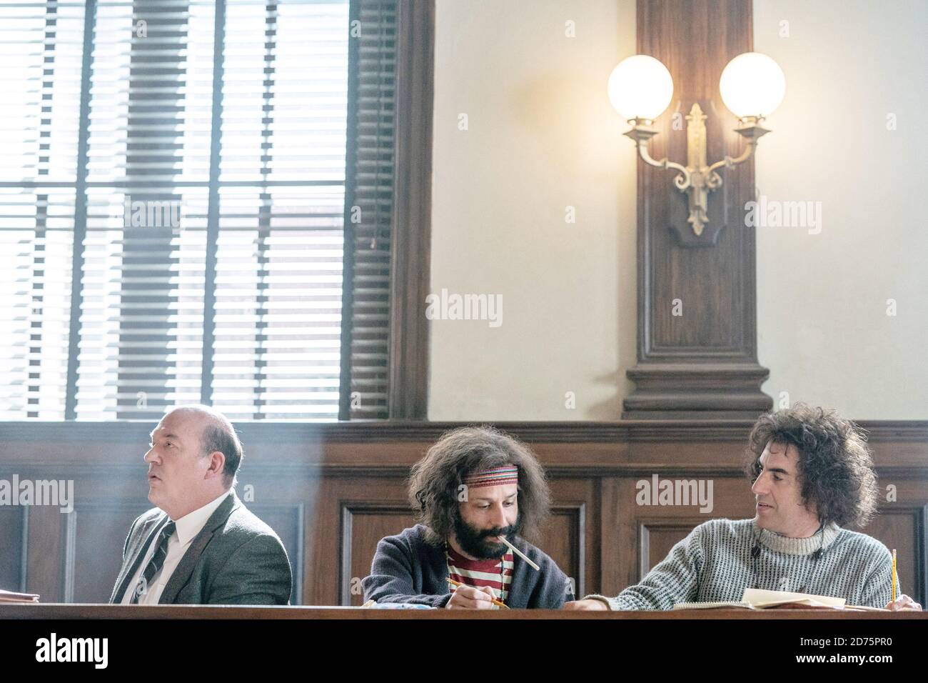 THE TRIAL OF THE CHICAGO 7, from left: John Carroll Lynch as David ...
