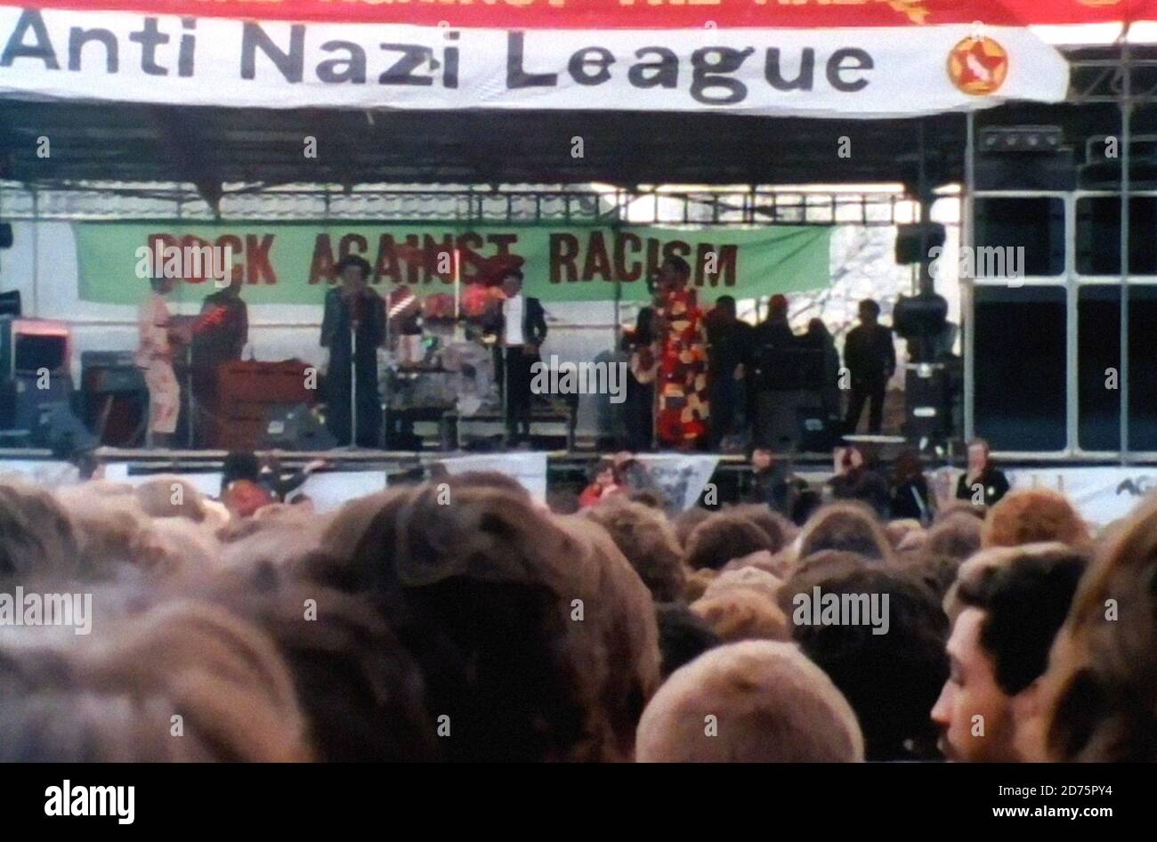 WHITE RIOT, reggae band Steel Pulse at the Rock Against Racism concert ...