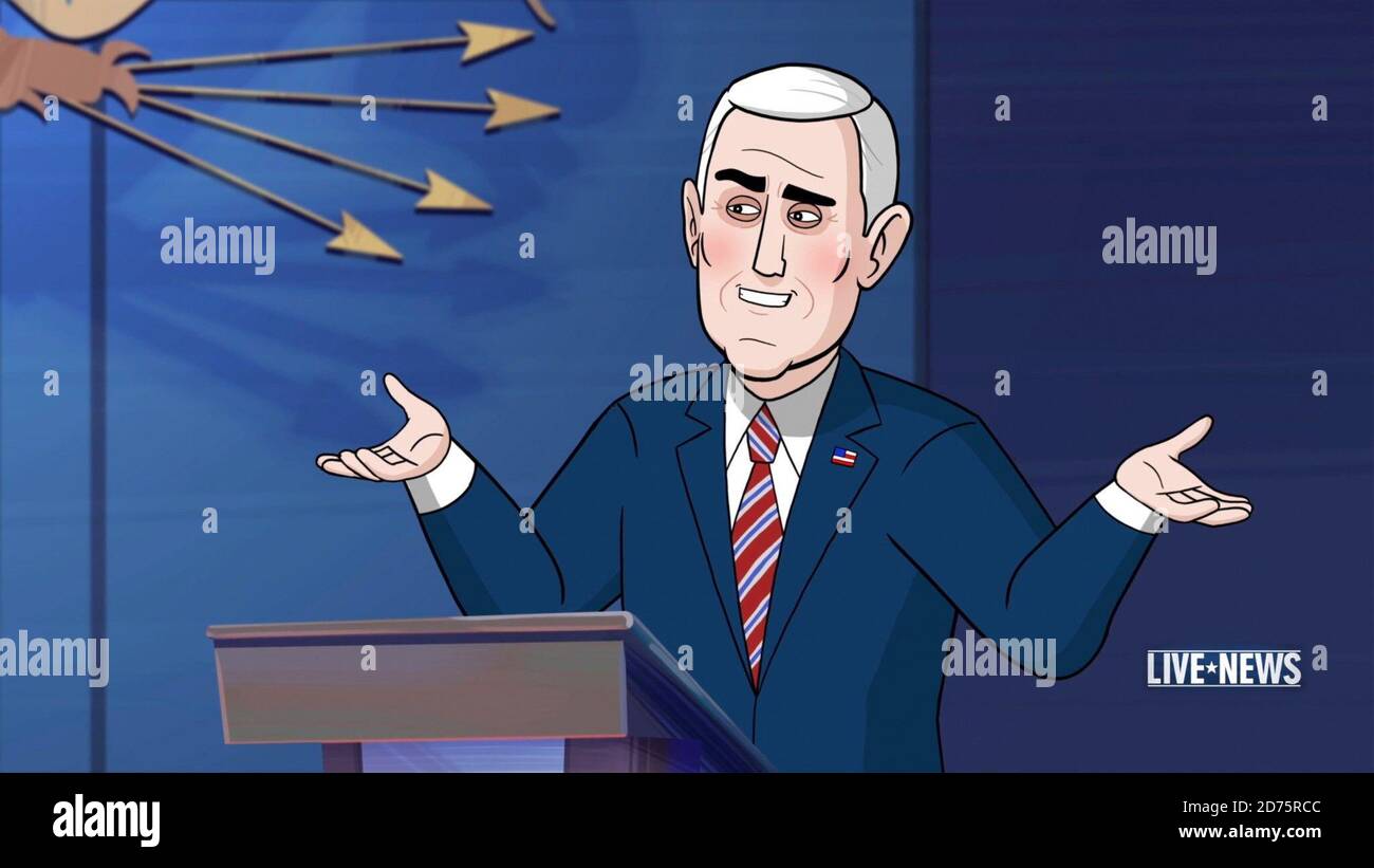 OUR CARTOON PRESIDENT, Mike Pence (voice: John Viemer), 'Madame Vice ...