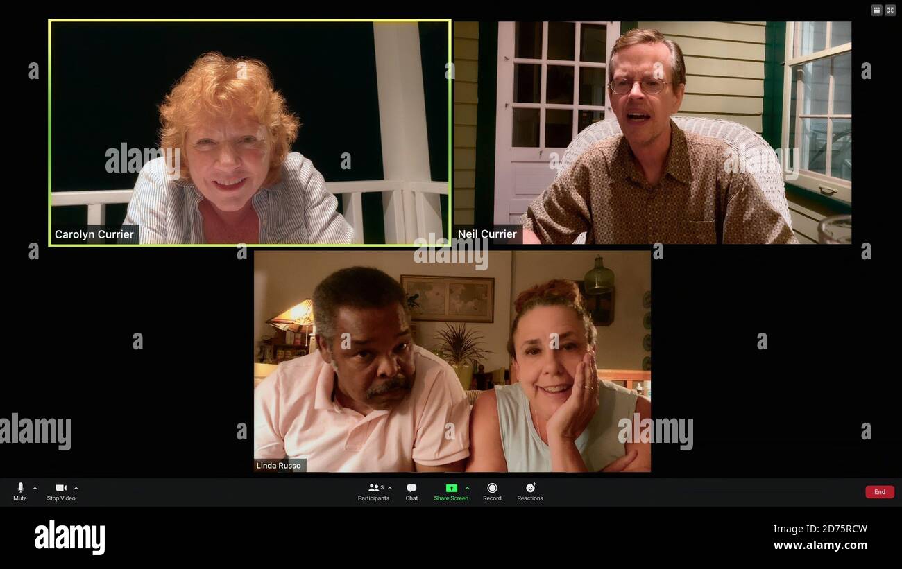 SOCIAL DISTANCE, top from left: Becky Ann Baker, Dylan Baker; bottom ...