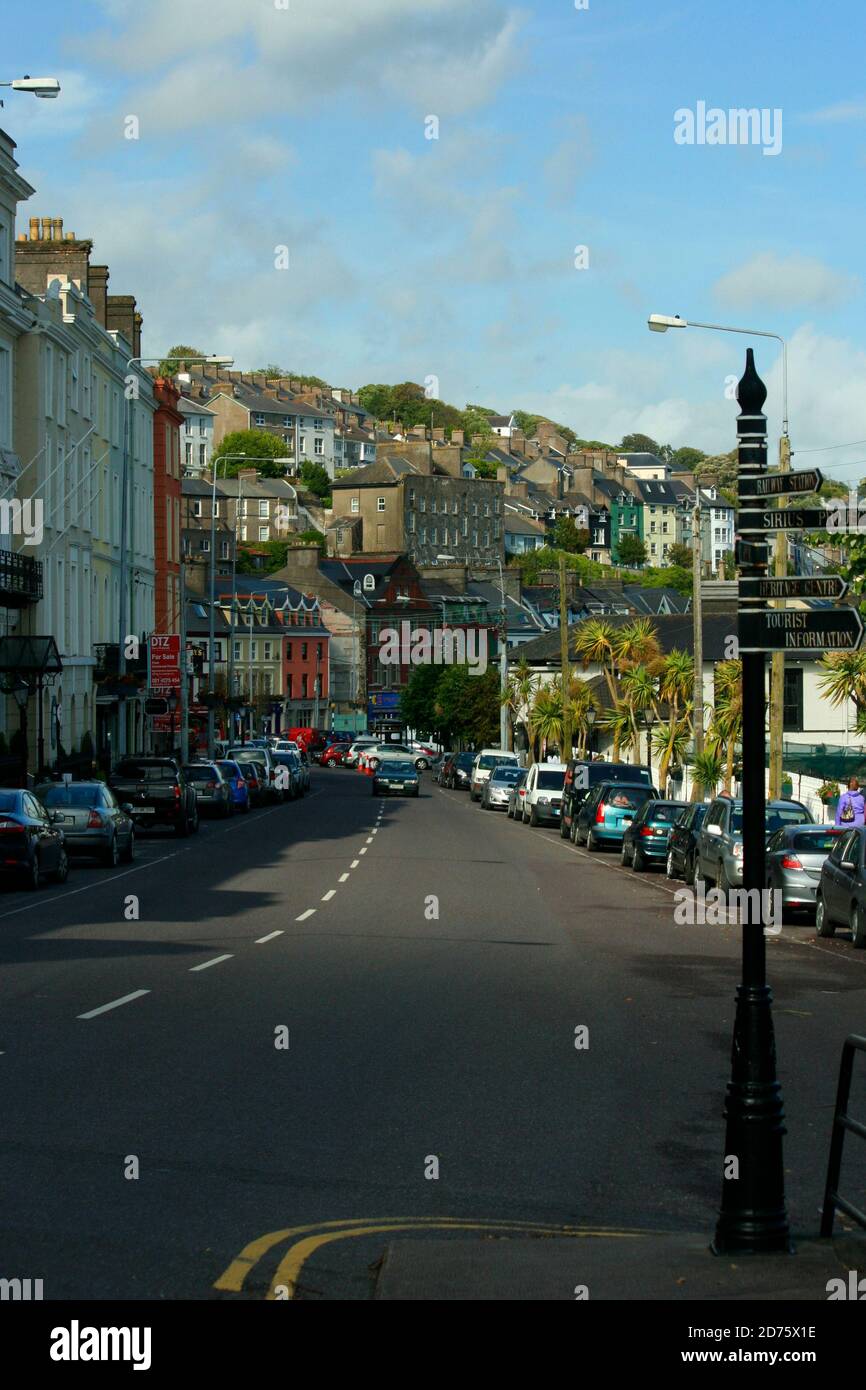 Downtown Cobh, Ireland Stock Photo - Alamy