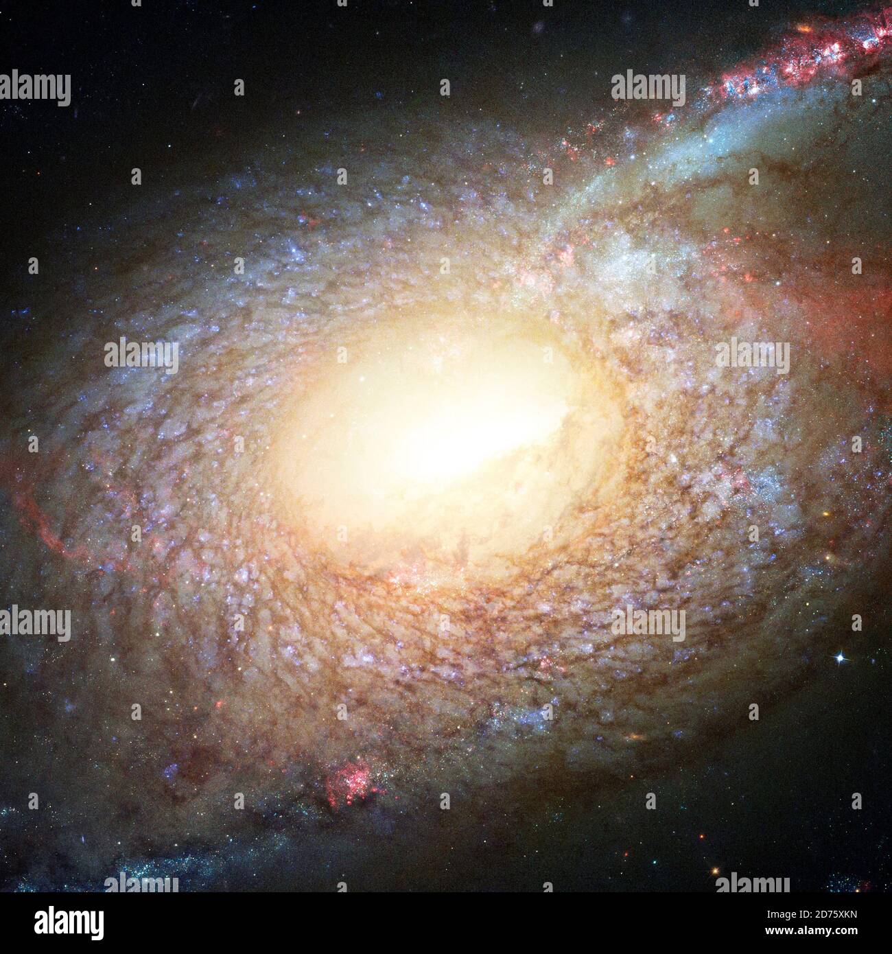 Spiral Galaxy. Elements of this image furnished by NASA Stock Photo - Alamy