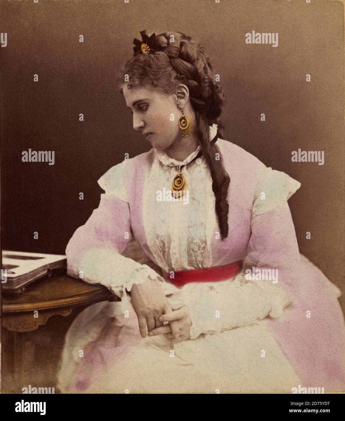 1874 , NEW YORK , USA : The Swedish singer soprano CHRISTINA NILSSON ...