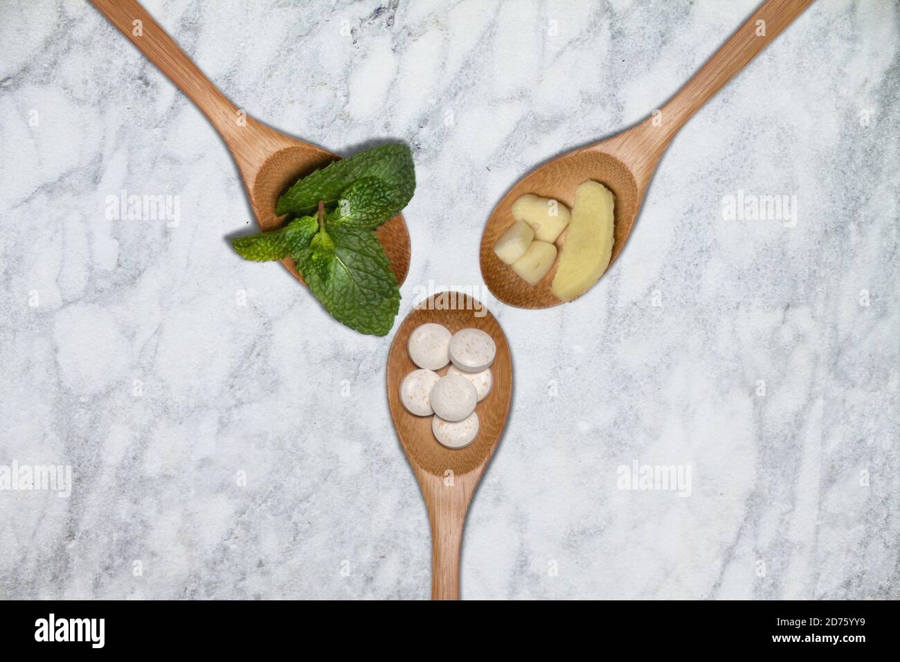 Cold And Flu Home Remedies When Sick Stock Photo - Alamy