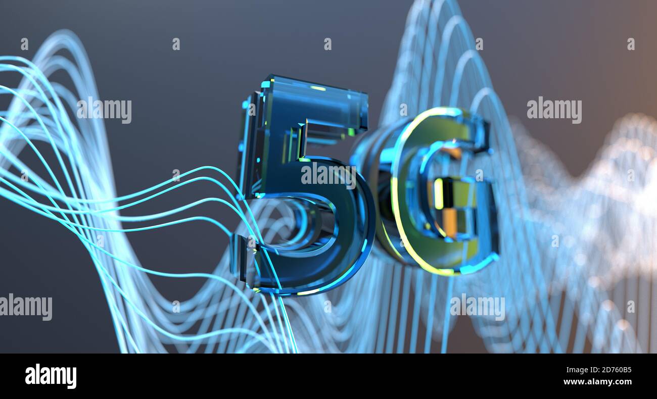 5G Wireless Mobile Communication Technology Stock Photo - Alamy