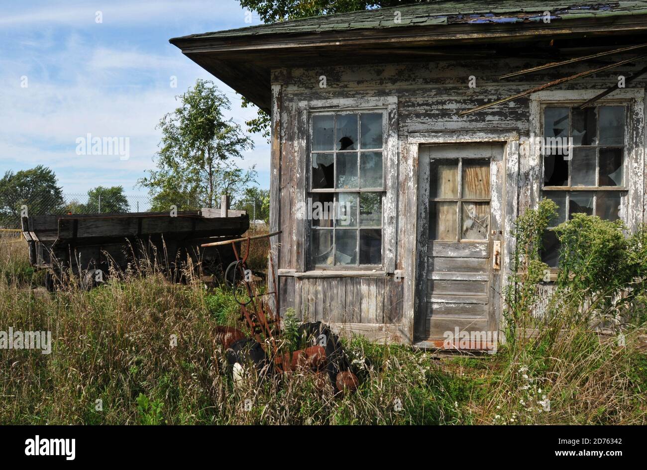 Route 66 abandoned building hi-res stock photography and images - Alamy
