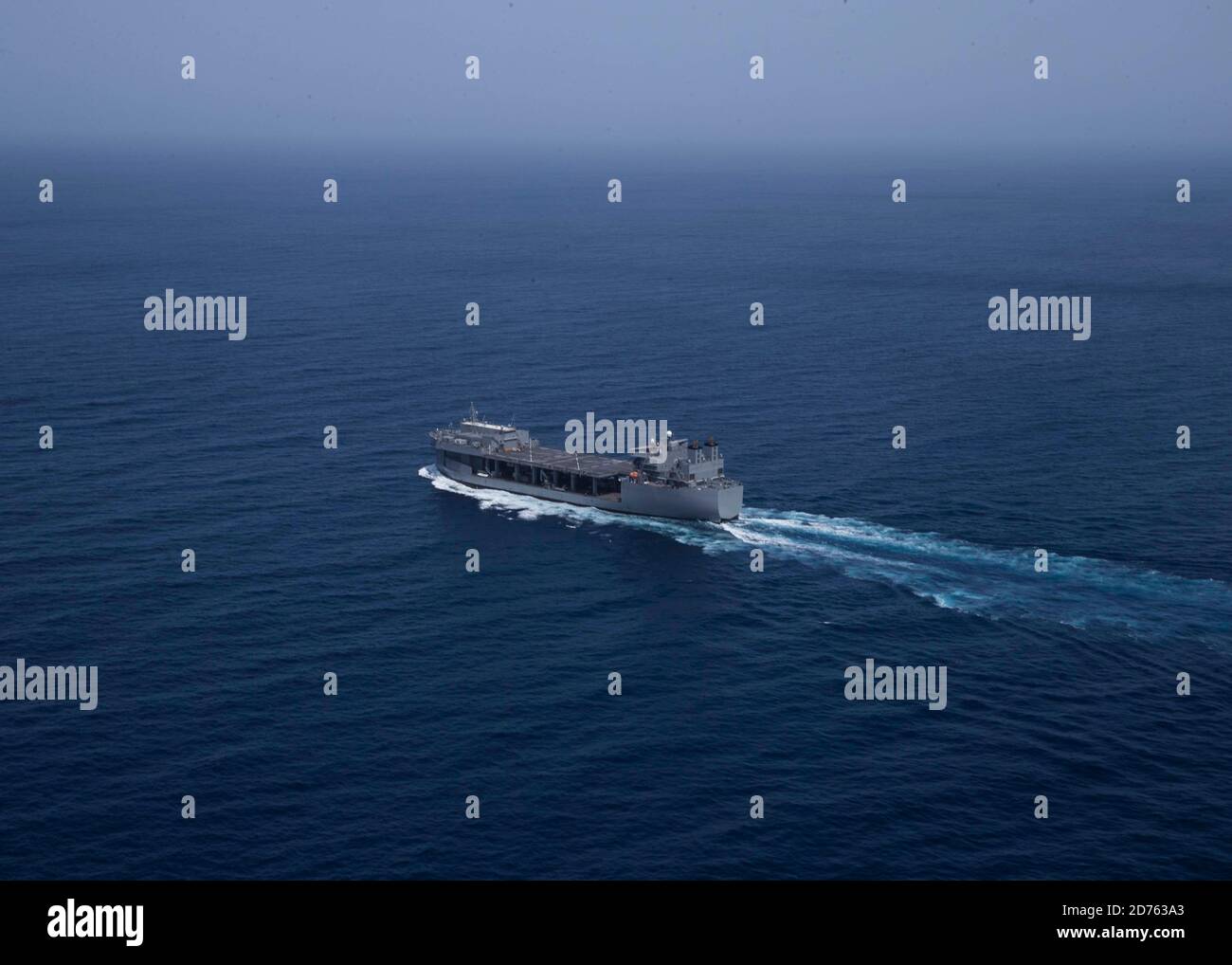 The Expeditionary Sea Base USS Hershel “Woody” Williams (ESB 4) sails ...