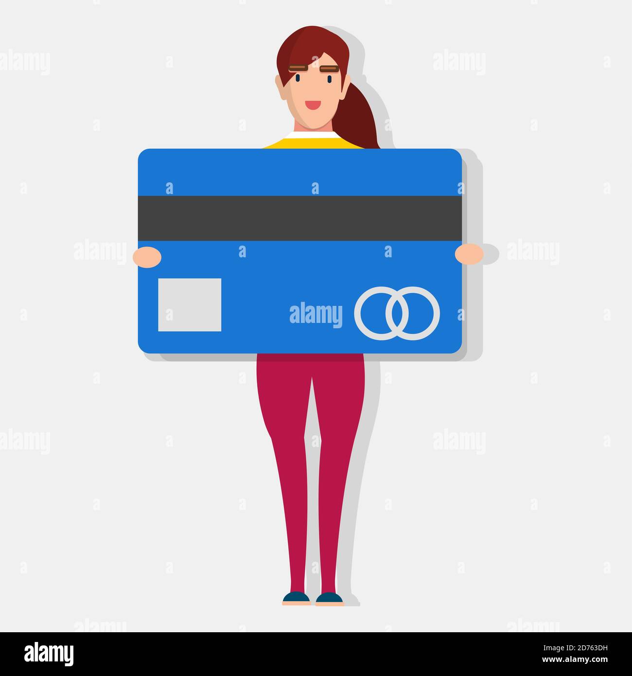 Woman perusing Stock Vector Images - Alamy