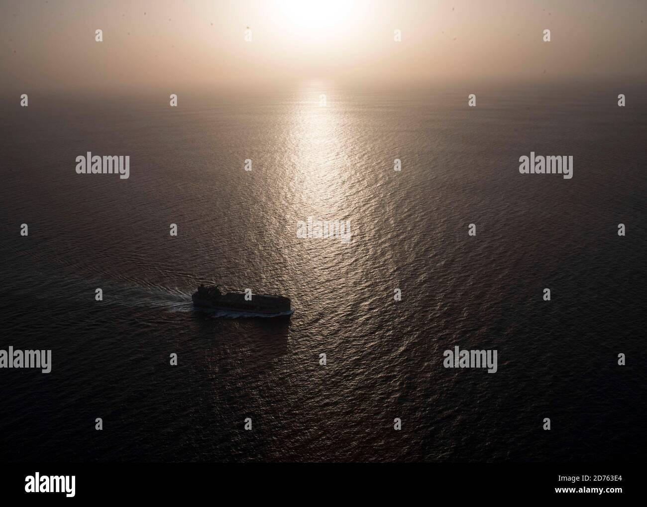 The Expeditionary Sea Base USS Hershel “Woody” Williams (ESB 4) sails ...