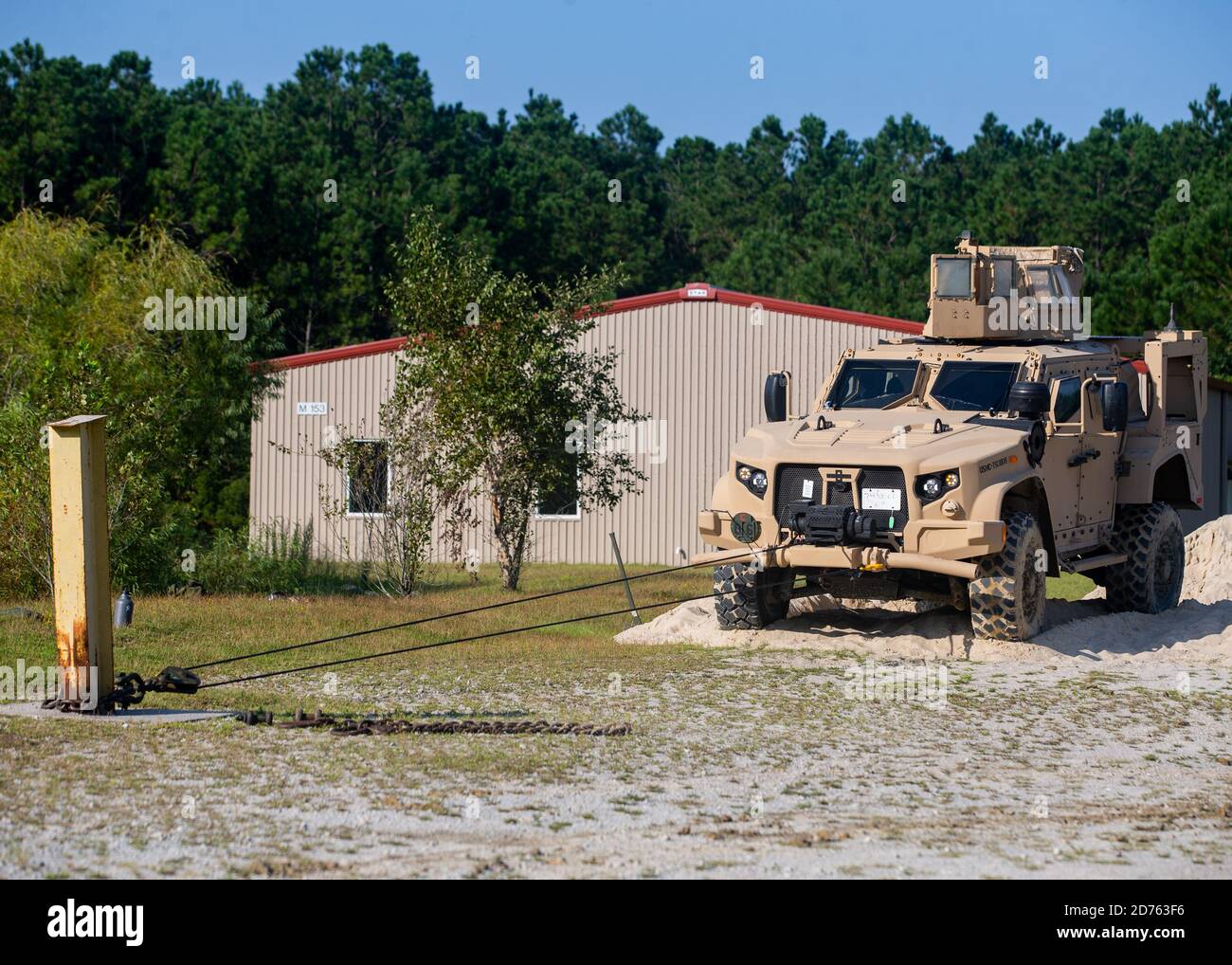 Marines with Marine Wing Support Squadron 271 conducted self-recovery ...