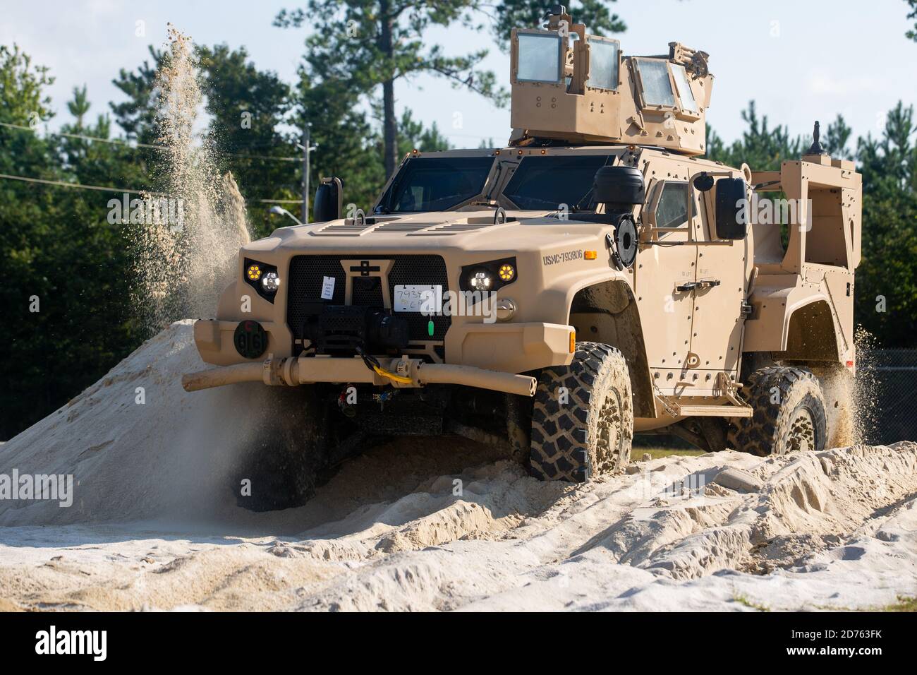 Marines with Marine Wing Support Squadron 271 conducted self-recovery ...
