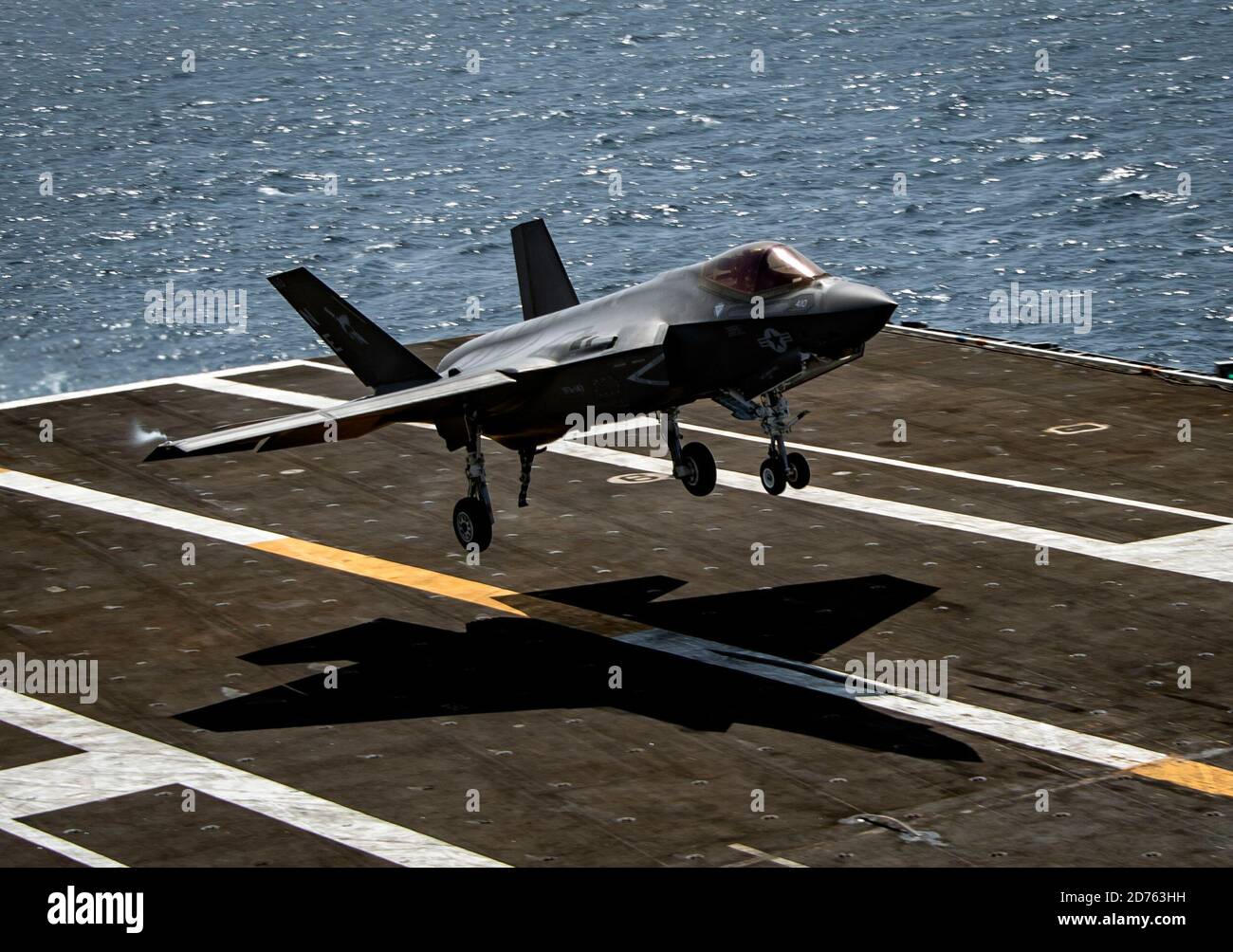 200915-N-HS181-1171 PACIFIC OCEAN (Sept. 15, 2020) An F-35C Lightning II from the “Argonauts” of ...