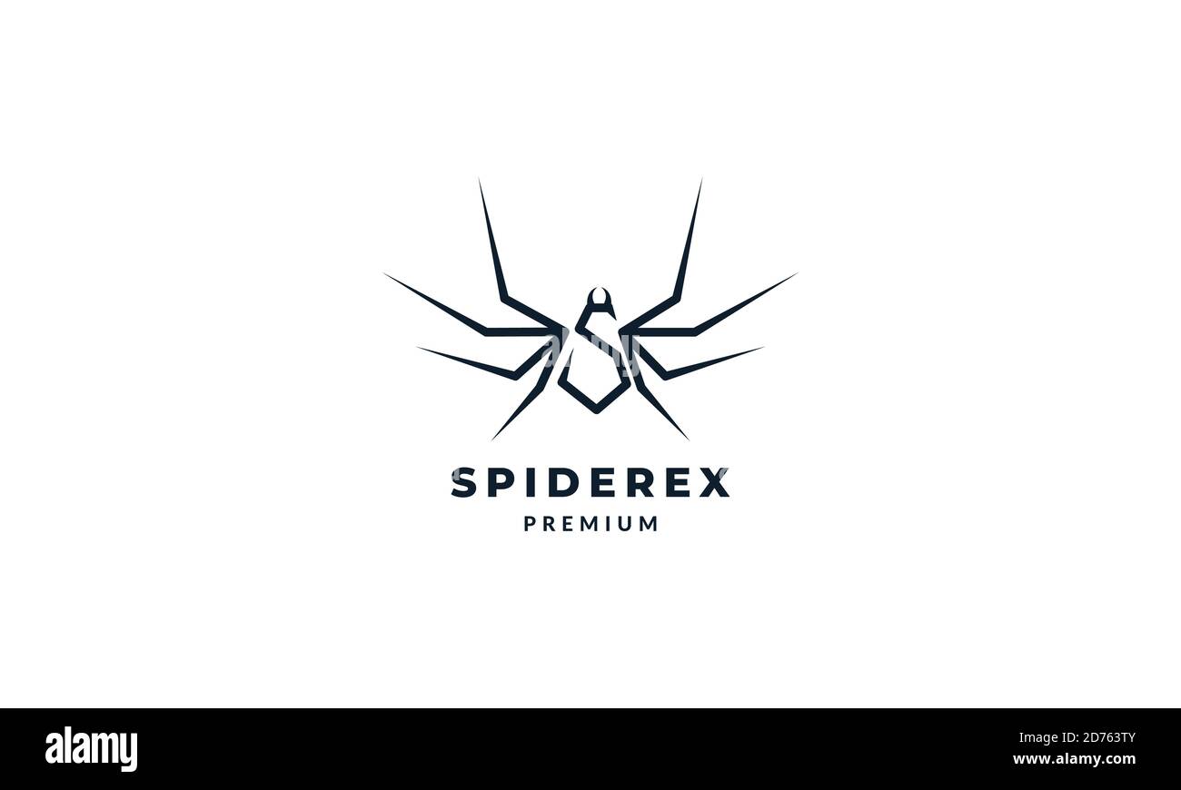 Spider tegenaria Stock Vector Images - Alamy