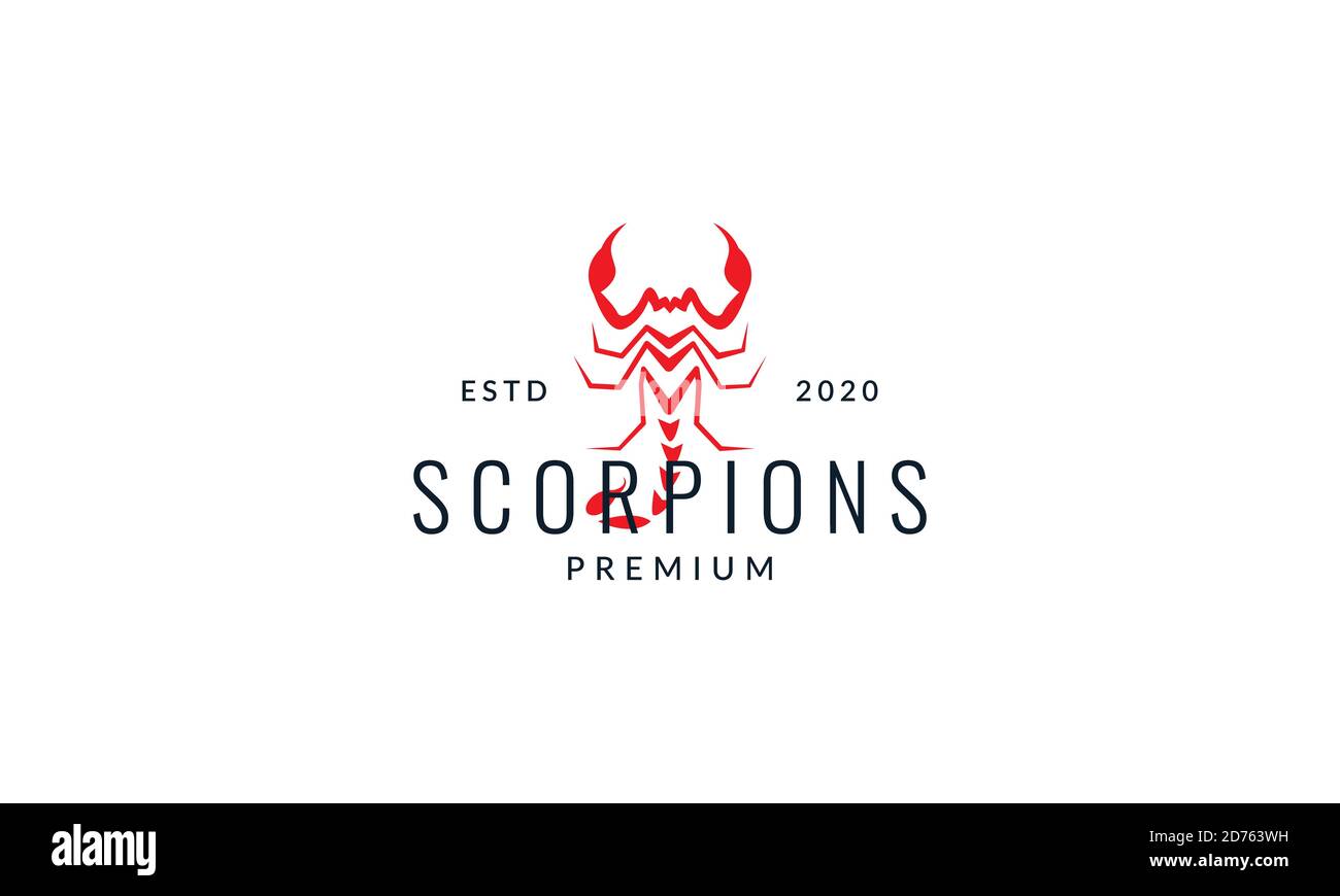Scorpion Red Circle Logo