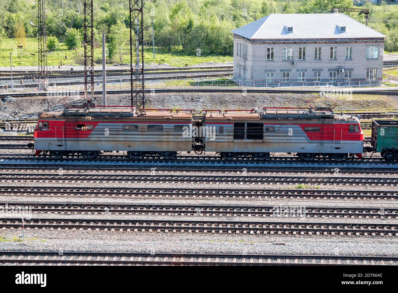 Container carriages hi-res stock photography and images - Alamy