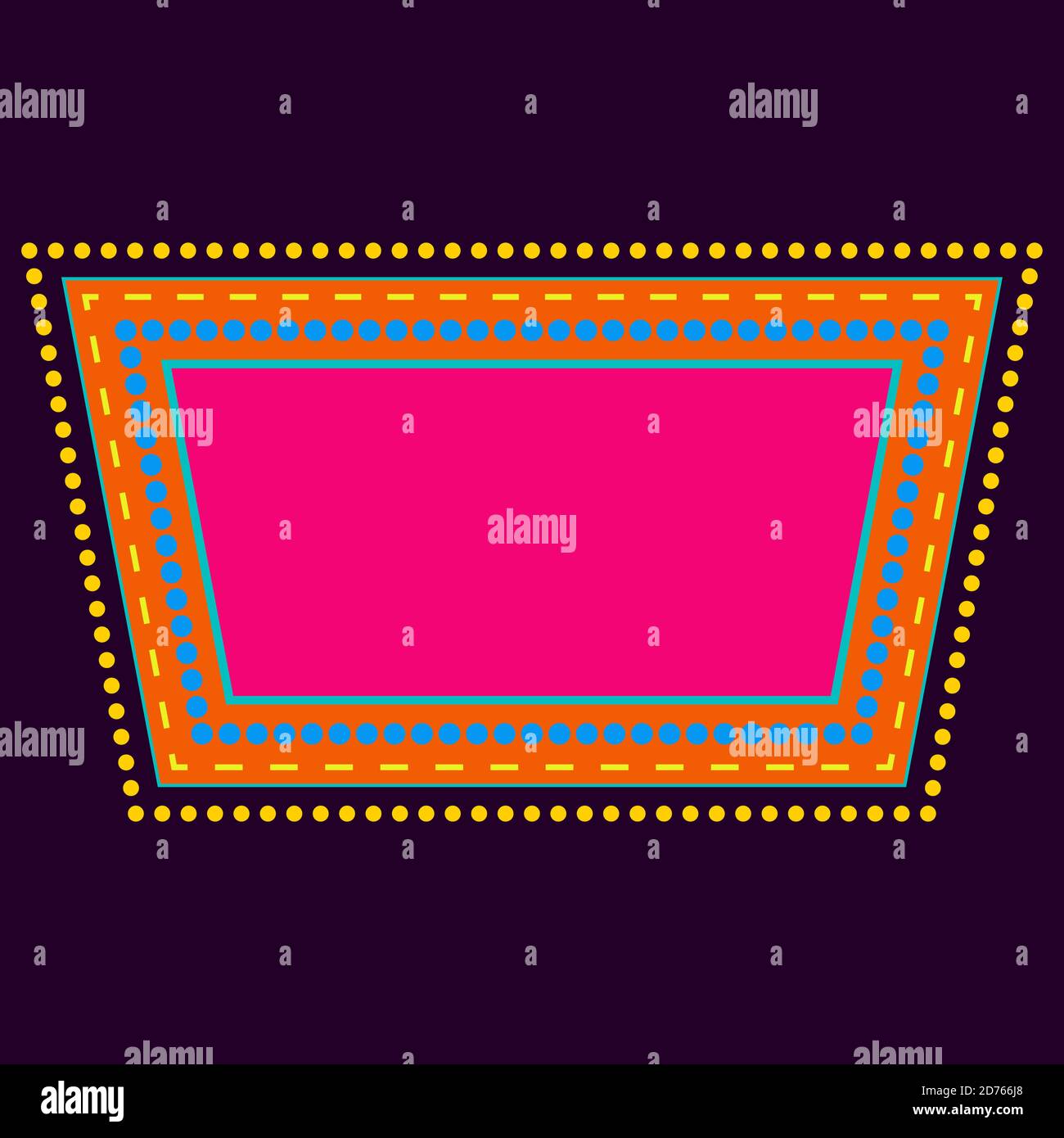 An abstract retro text box background image Stock Photo - Alamy