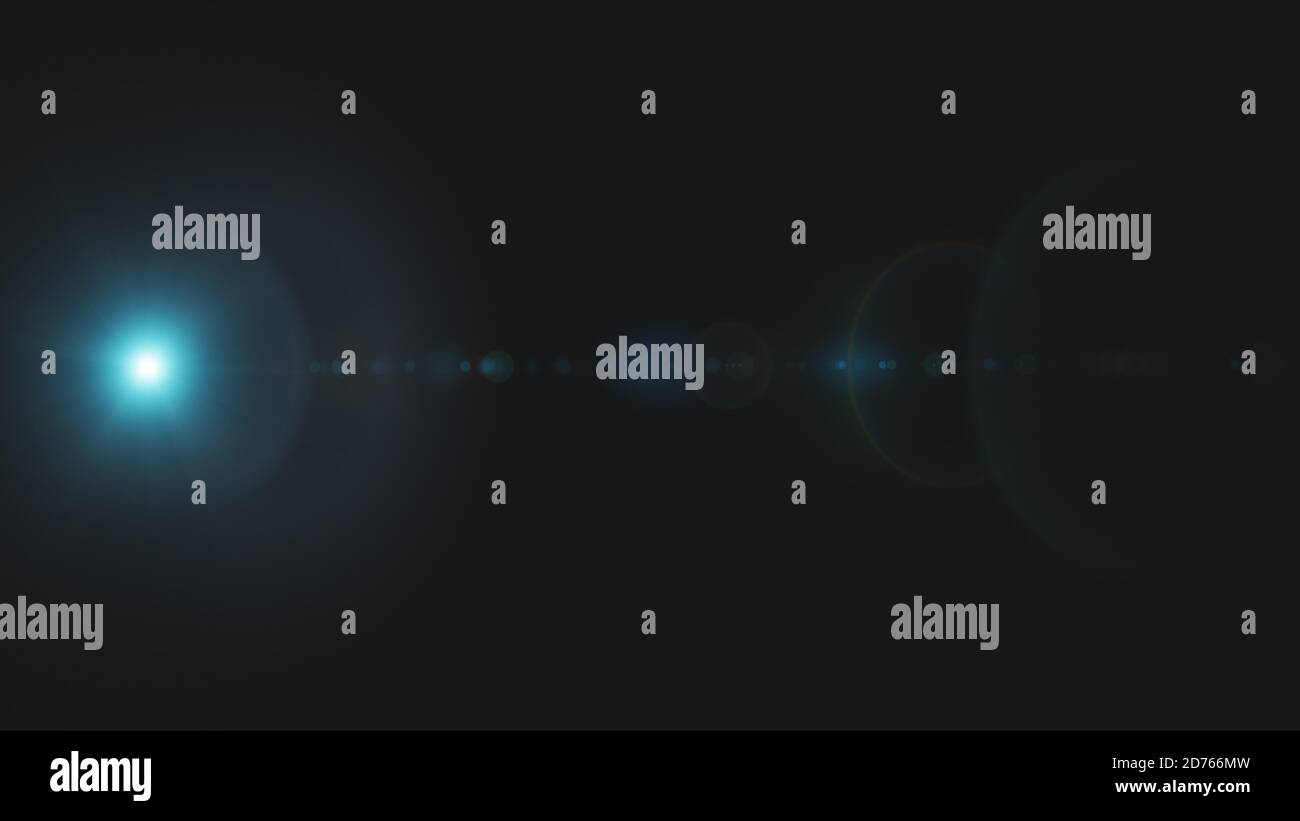Light lens flare effect Stock Photo - Alamy
