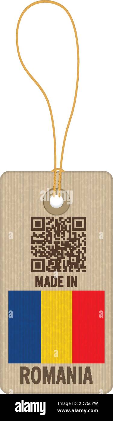 Made in romania label Stock Vector Images - Alamy