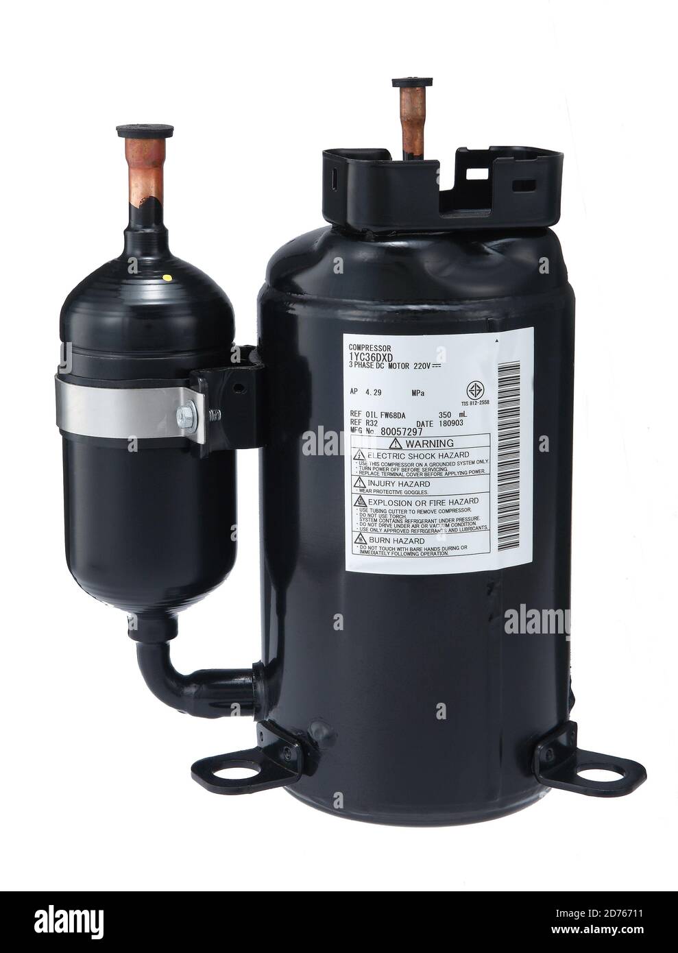 A compressor is a mechanical device that increases the pressure of a ...