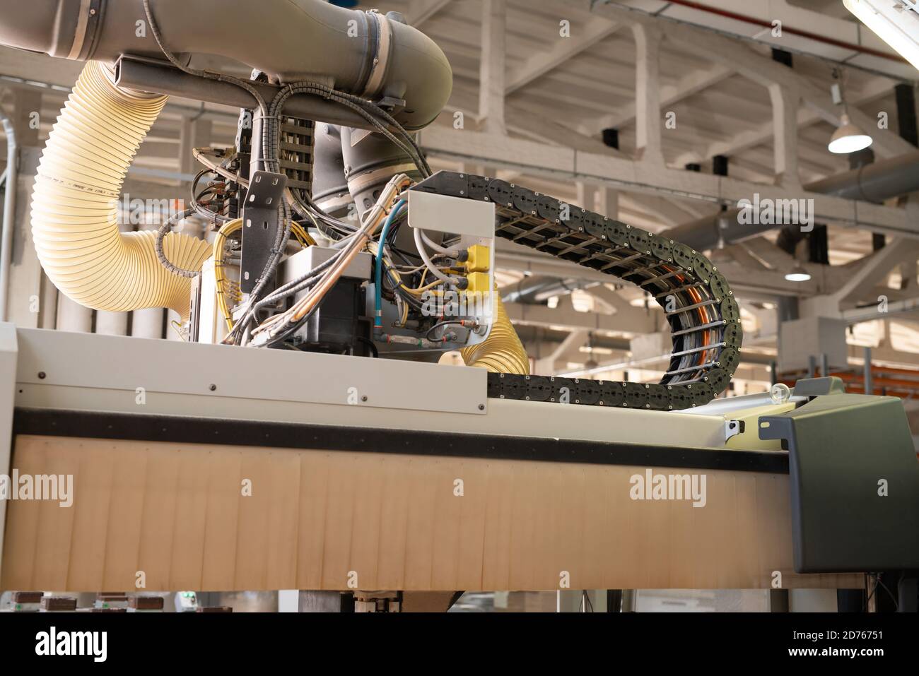 Modern industrial factory mechanism for furniture production Stock ...