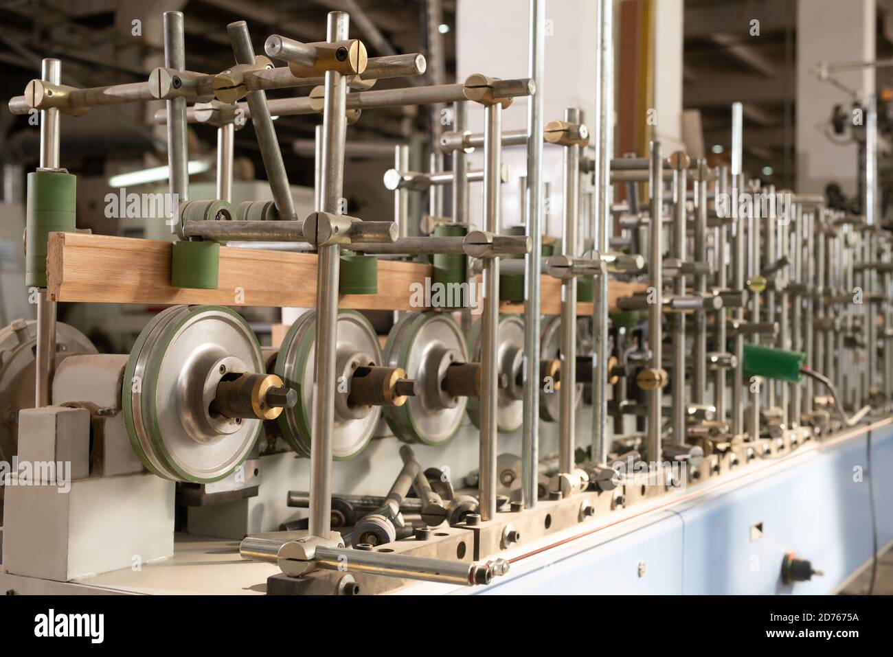 Mechanism for wood processing hi-res stock photography and images - Alamy