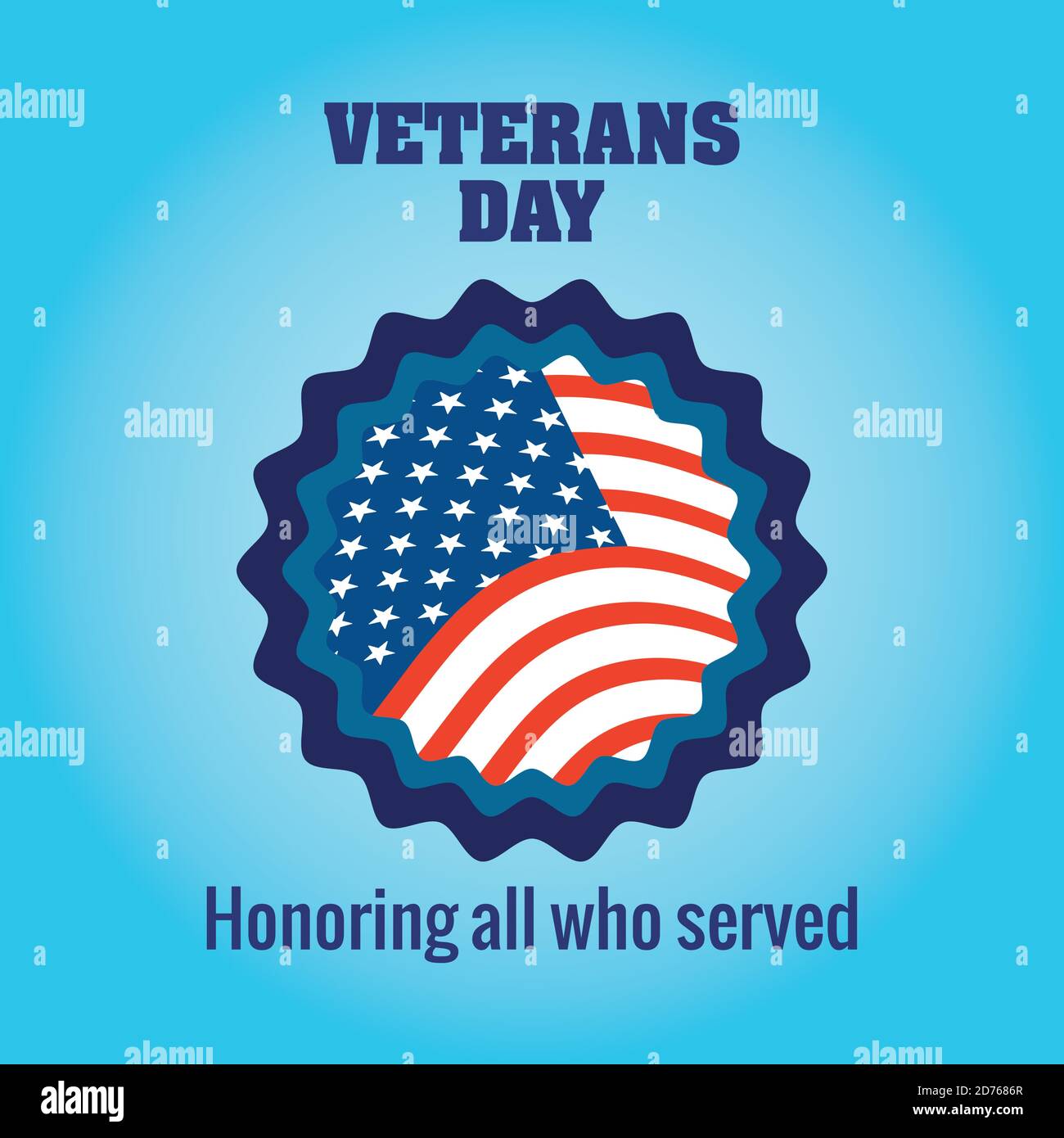 Honoring armed forces Stock Vector Images - Alamy