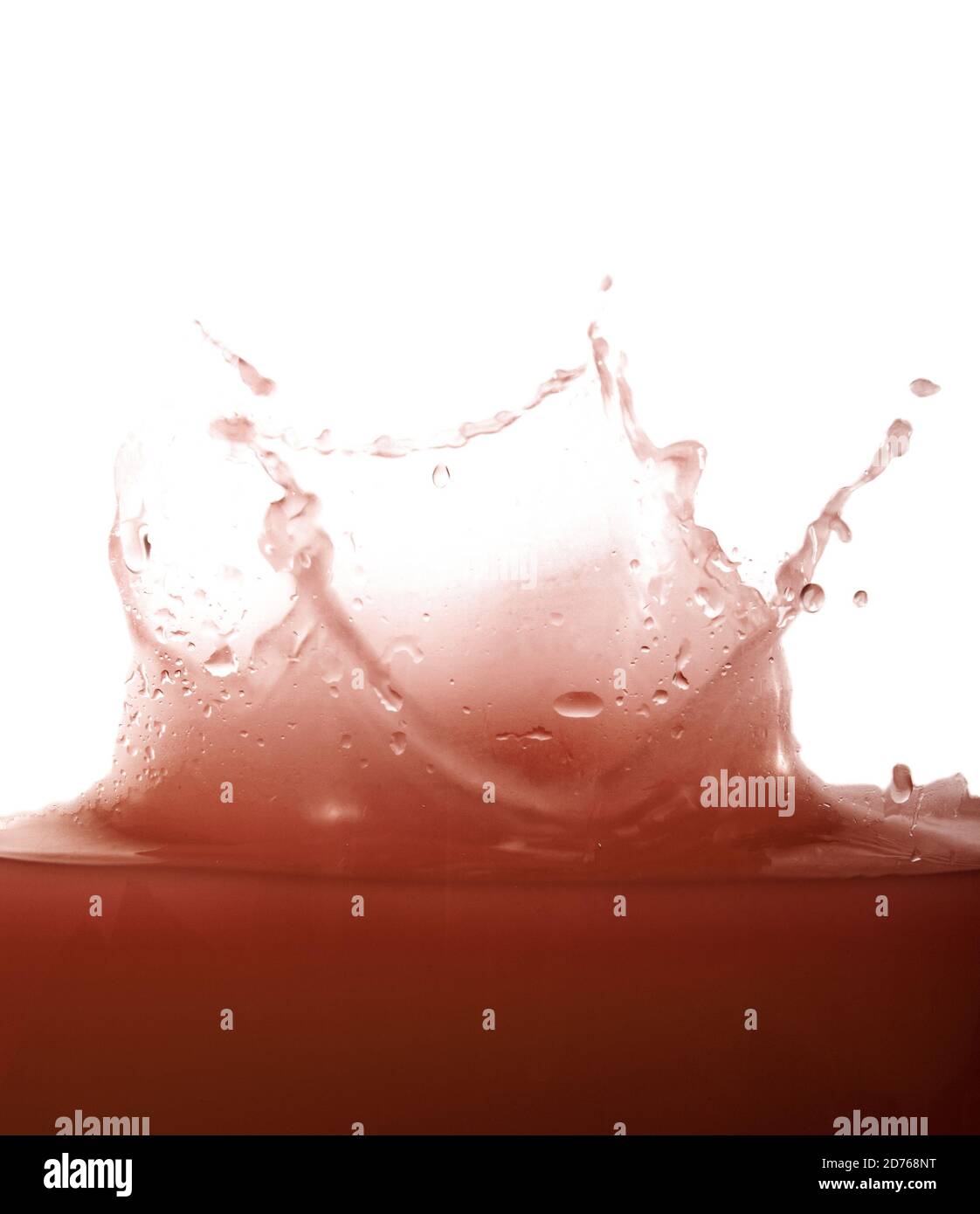 chocolate water splash on white background Stock Photo - Alamy