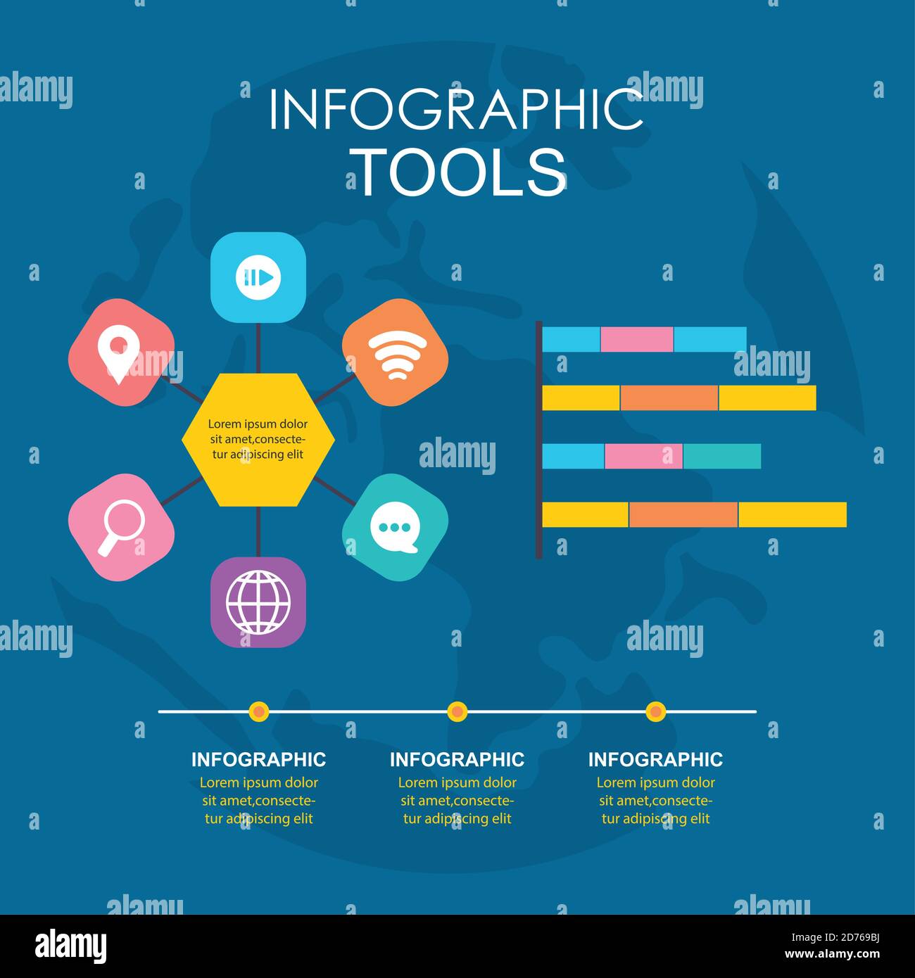 Infographic Tool Vector