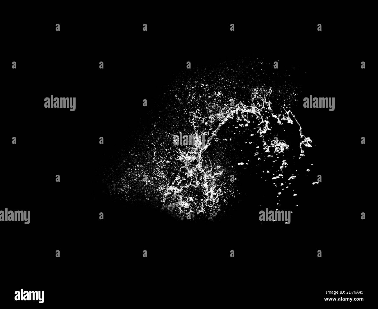 Stock image of water splash: High resolution water splashes isolated on ...