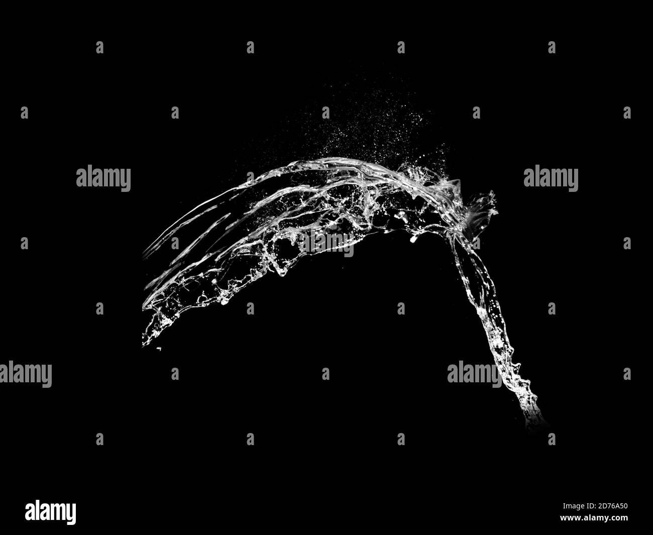 Stock image of water splash: High resolution water splashes isolated on ...