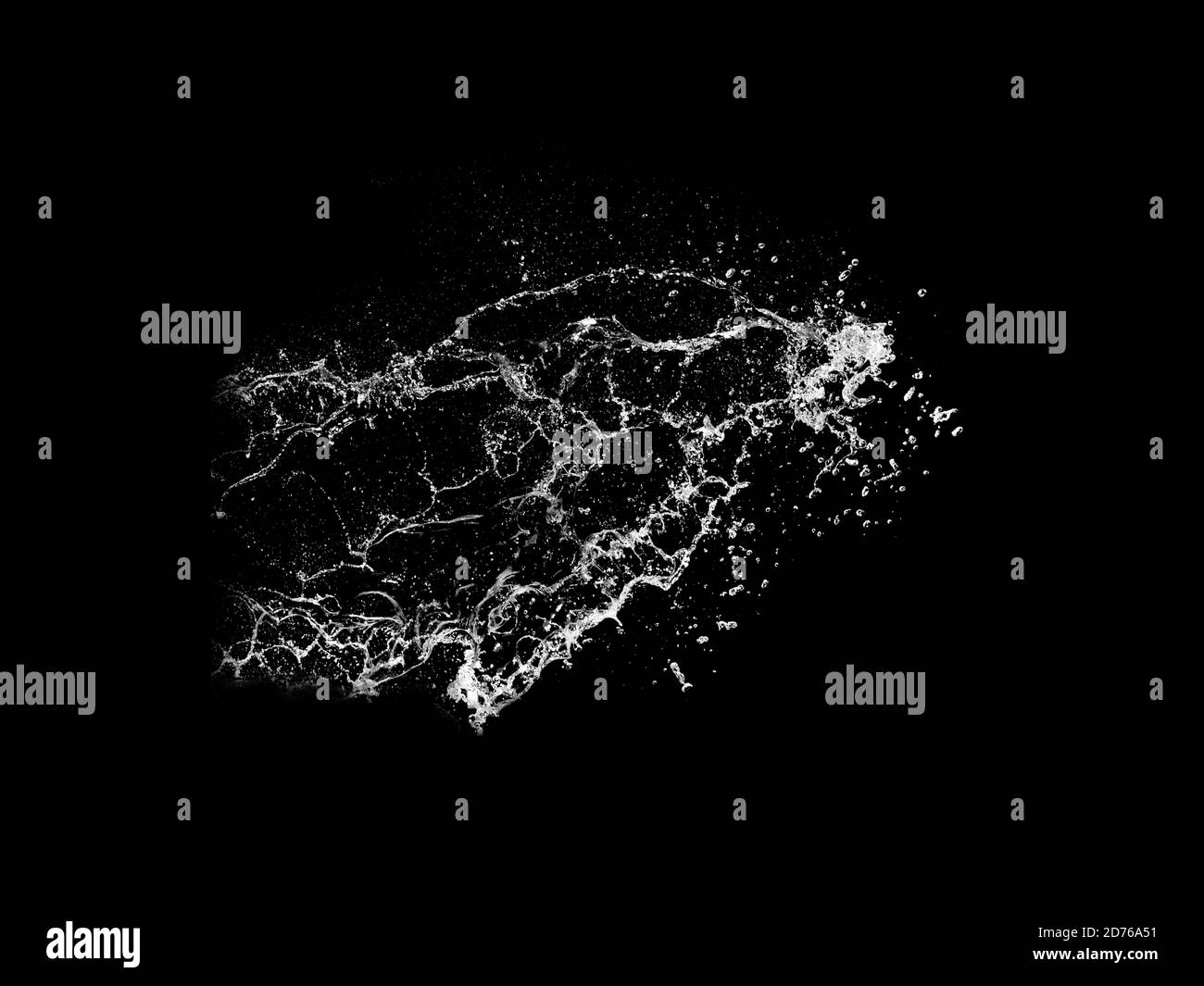 Stock image of water splash: High resolution water splashes isolated on ...