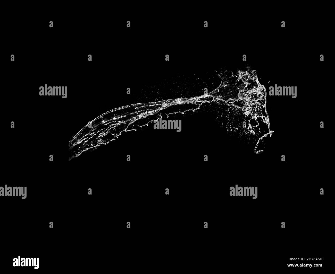 Stock image of water splash: High resolution water splashes isolated on ...