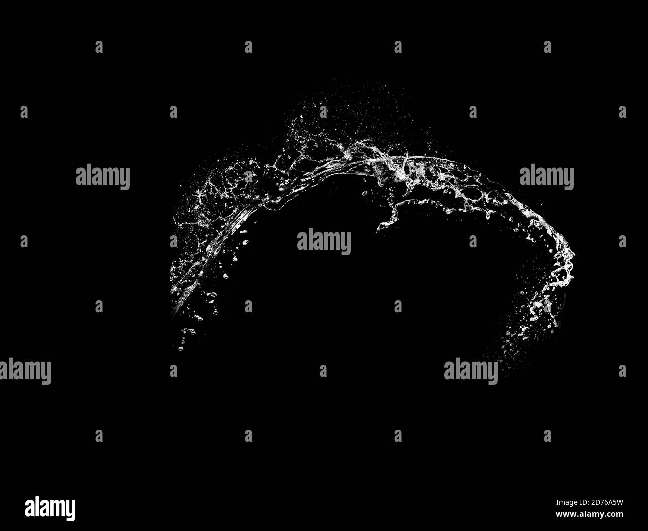 Stock image of water splash: High resolution water splashes isolated on ...
