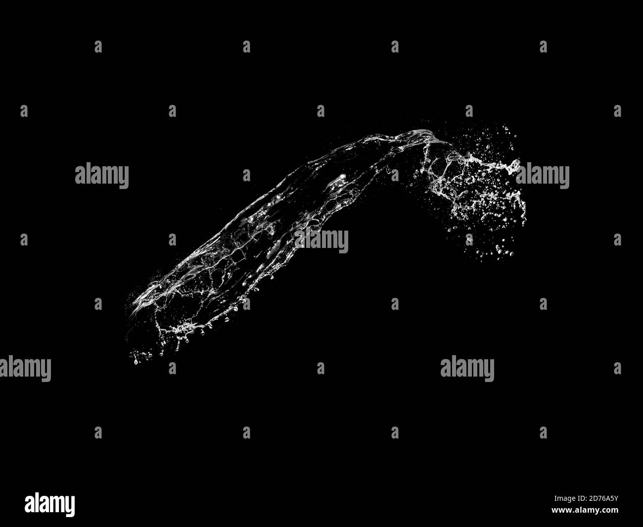 Stock image of water splash: High resolution water splashes isolated on ...