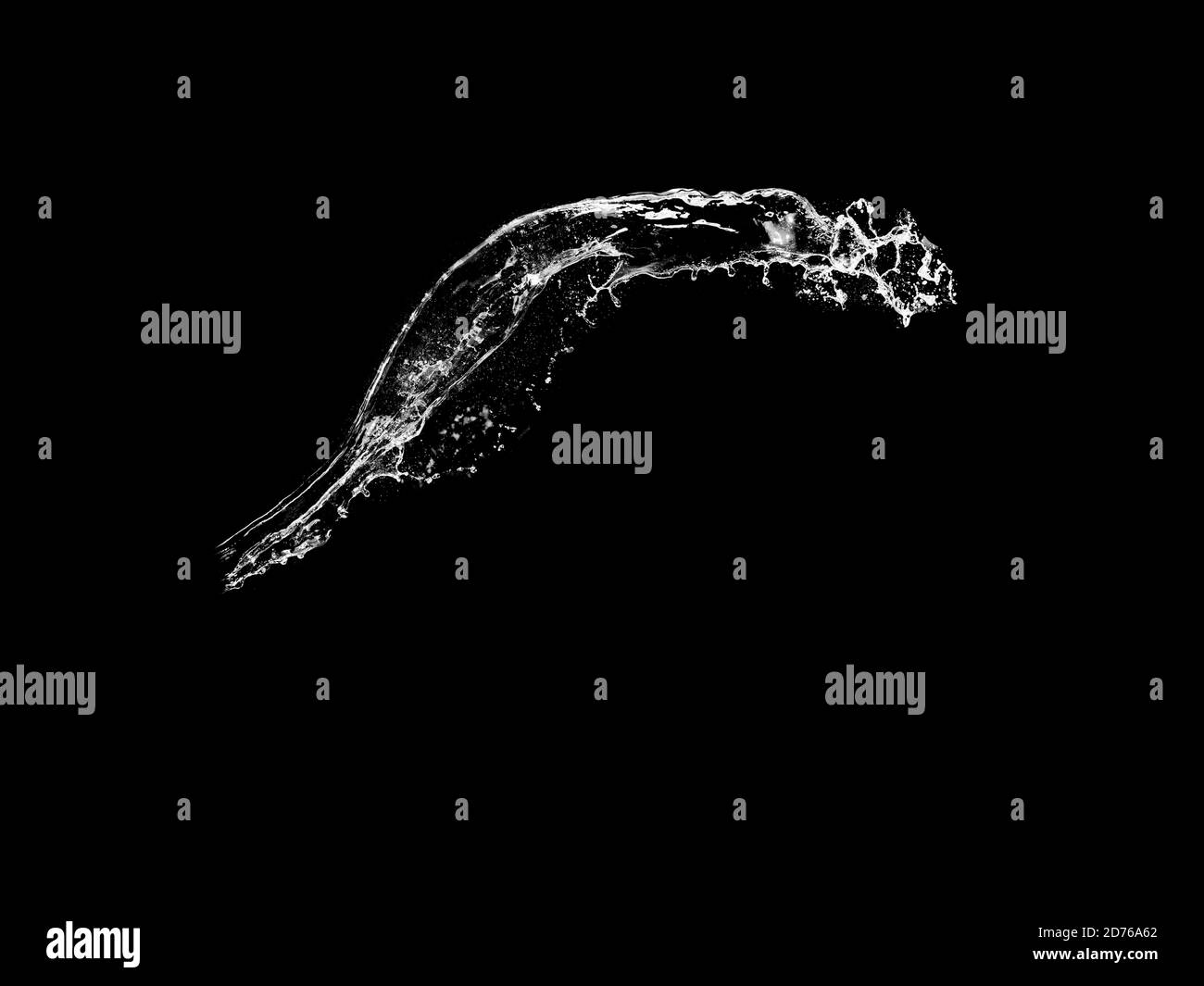 Stock image of water splash: High resolution water splashes isolated on ...